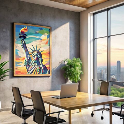 The Statue of Liberty - Paint by Numbers New York